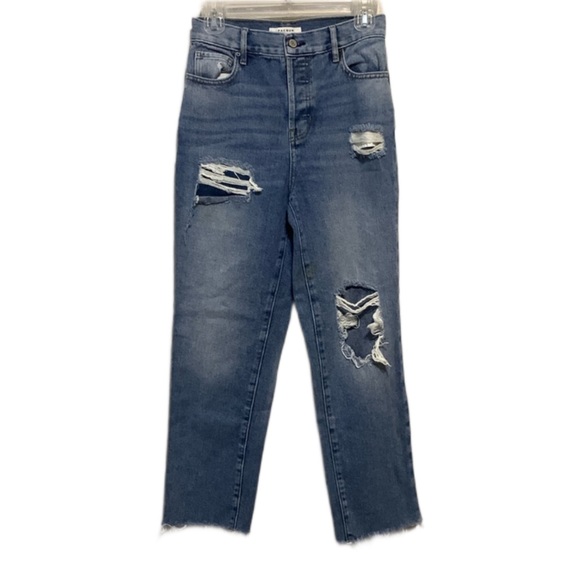 PacSun | Jeans | Pacsun Distressed High Rise Straight Jeans | Poshmark